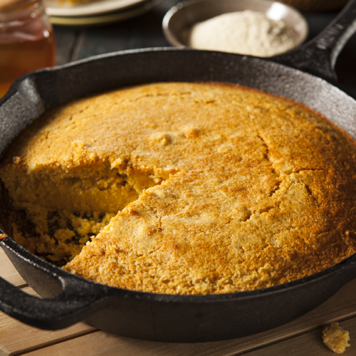 Cornbread Recipe with Freshly Milled Corn - Grains and Grit