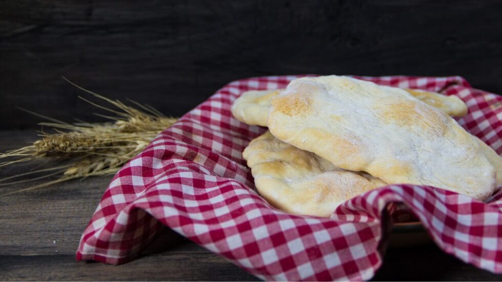 Unleavened Bread with 100 Freshly Milled Wheat - Grains and Grit